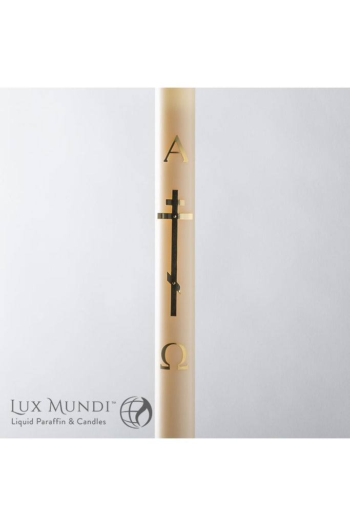 Paschal Candle Byzantine Cross Design – Michigan Church Supply